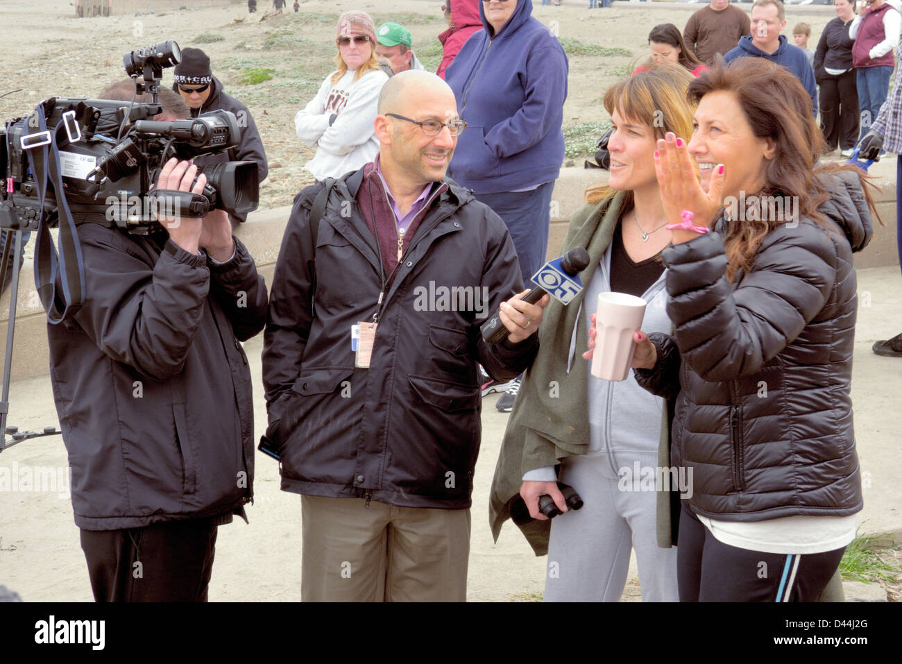 Commentator Reporter High Resolution Stock Photography and Images - Alamy