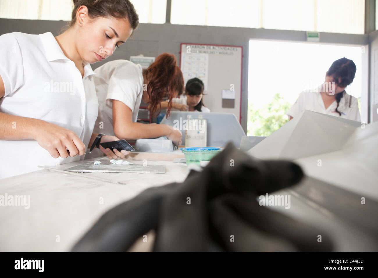 Women working in manufacturing plant Stock Photo - Alamy