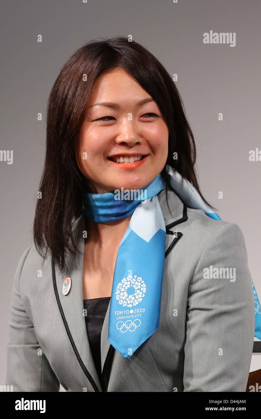 Mami Sato, MARCH 4, 2013 : Mami Sato attends a briefing about ...
