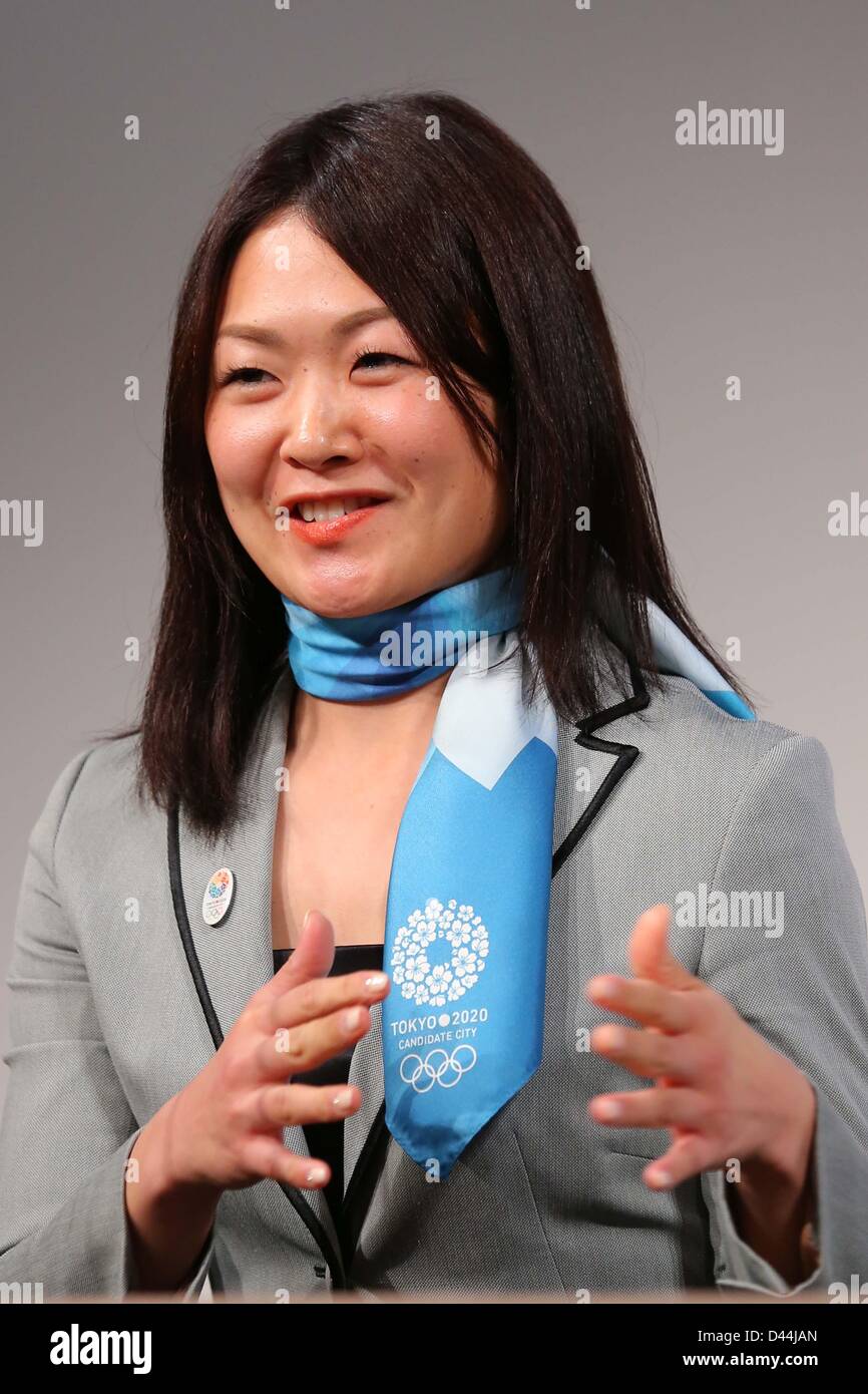 Mami Sato, MARCH 4, 2013 : Mami Sato attends a briefing about ...