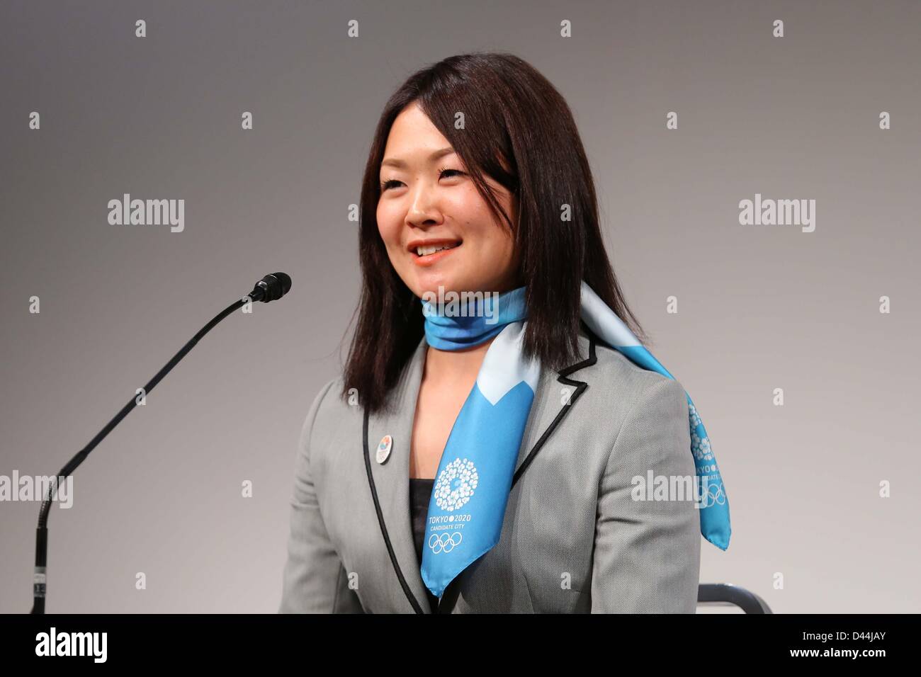 Mami Sato, MARCH 4, 2013 : Mami Sato attends a briefing about ...