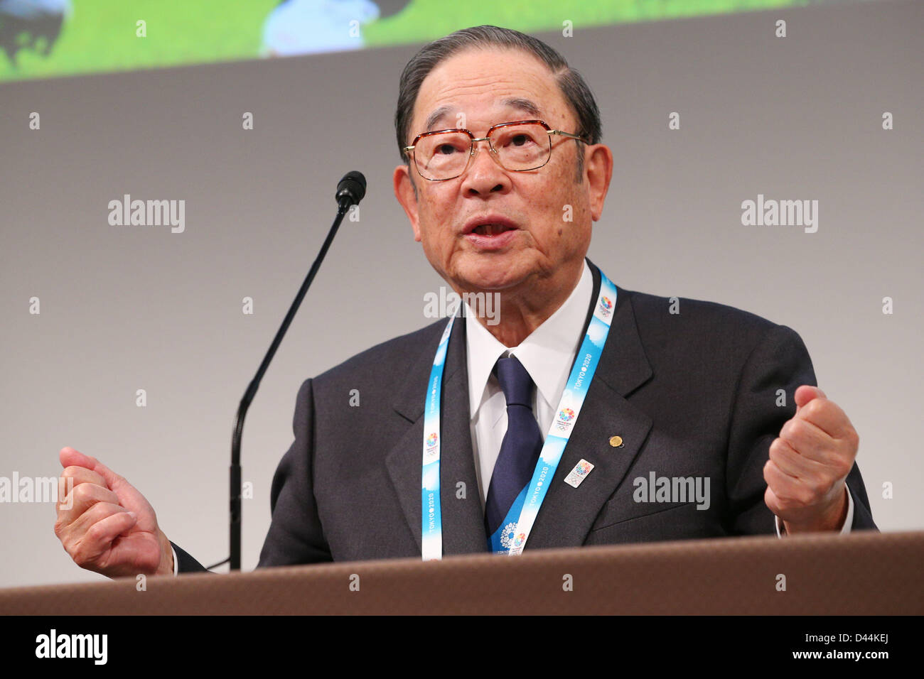 Tokyo, Japan. 5th March 2013. Fujio Cho, MARCH 5, 2013 : Fujio Cho ...