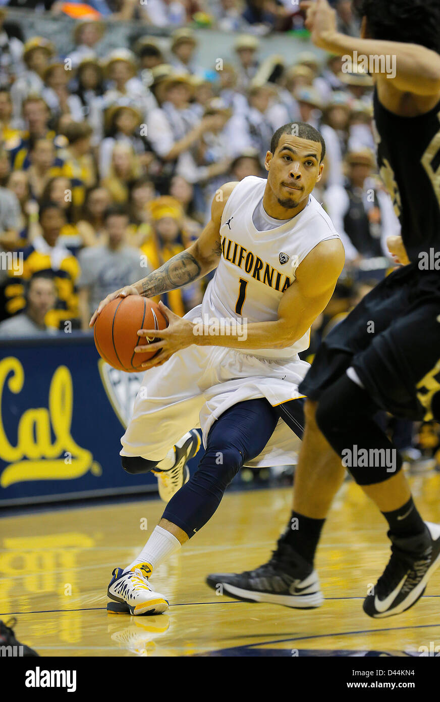 March 2, 2013 - Berkeley, CA, USA - March 02 2013 During the NCAA Mens ...