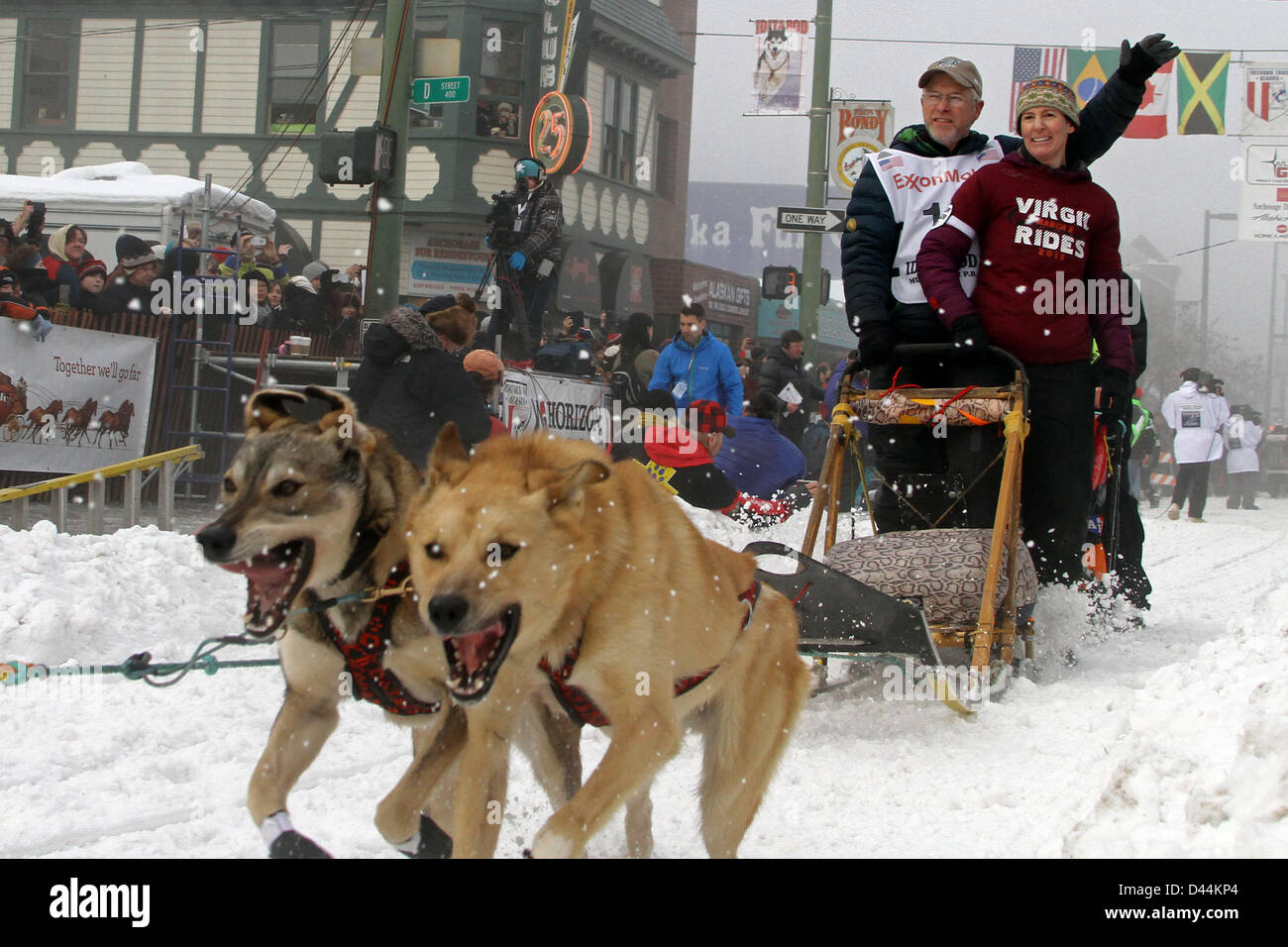 Mar 02, 2013 - Anchorage, Alaska, U.S. - Four-time Iditarod champion ...