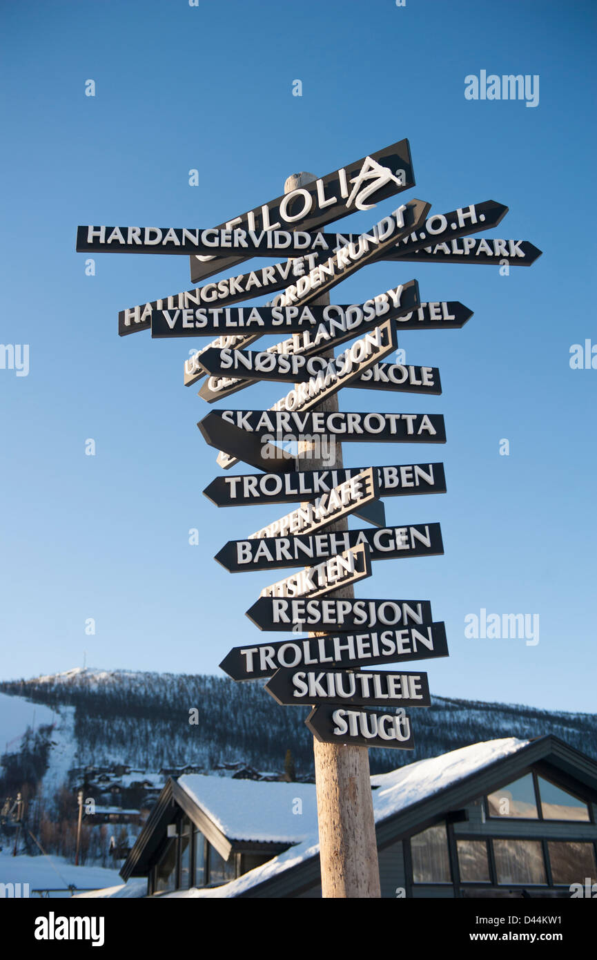 Geilo ski resort norway hi-res stock photography and images - Alamy