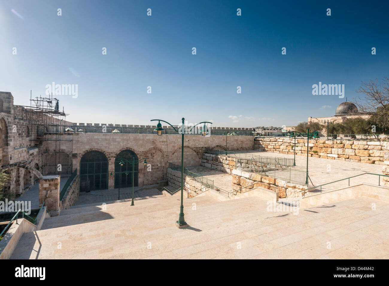Temple mount solomons stables hi-res stock photography and images - Alamy