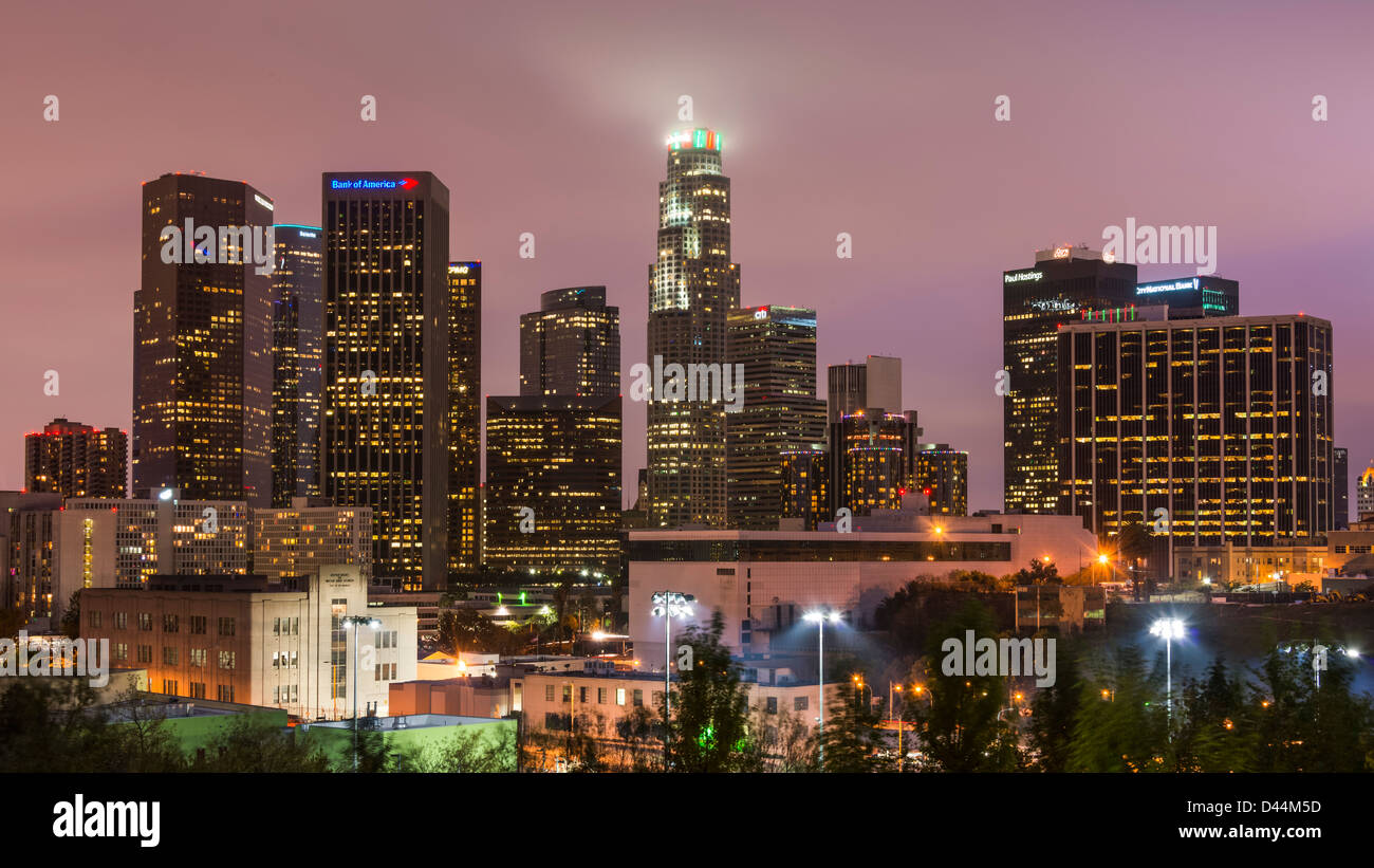 Downtown Los Angeles Stock Photo - Alamy