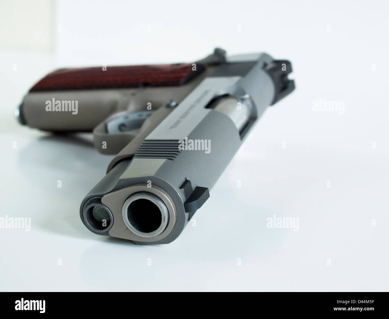 Colt 1911 Commander is a single-action, semi-automatic, magazine-fed ...