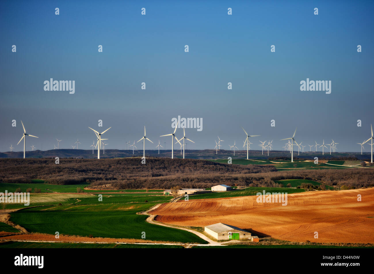 Wind mills, Spain Stock Photo - Alamy