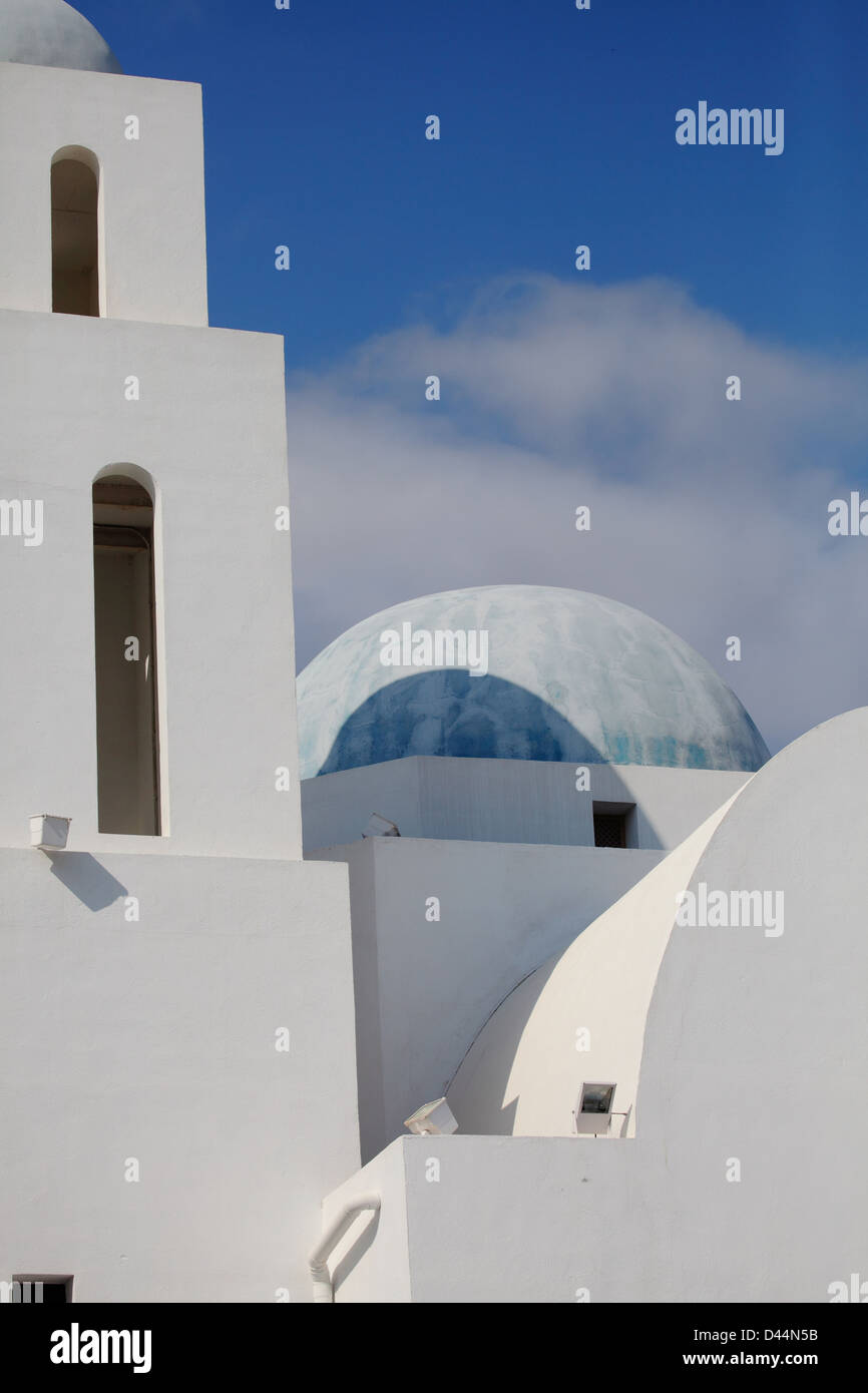 detail of some greek houses with white colors Stock Photo - Alamy