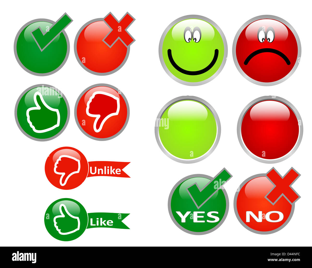 Like unlike Cut Out Stock Images & Pictures - Alamy