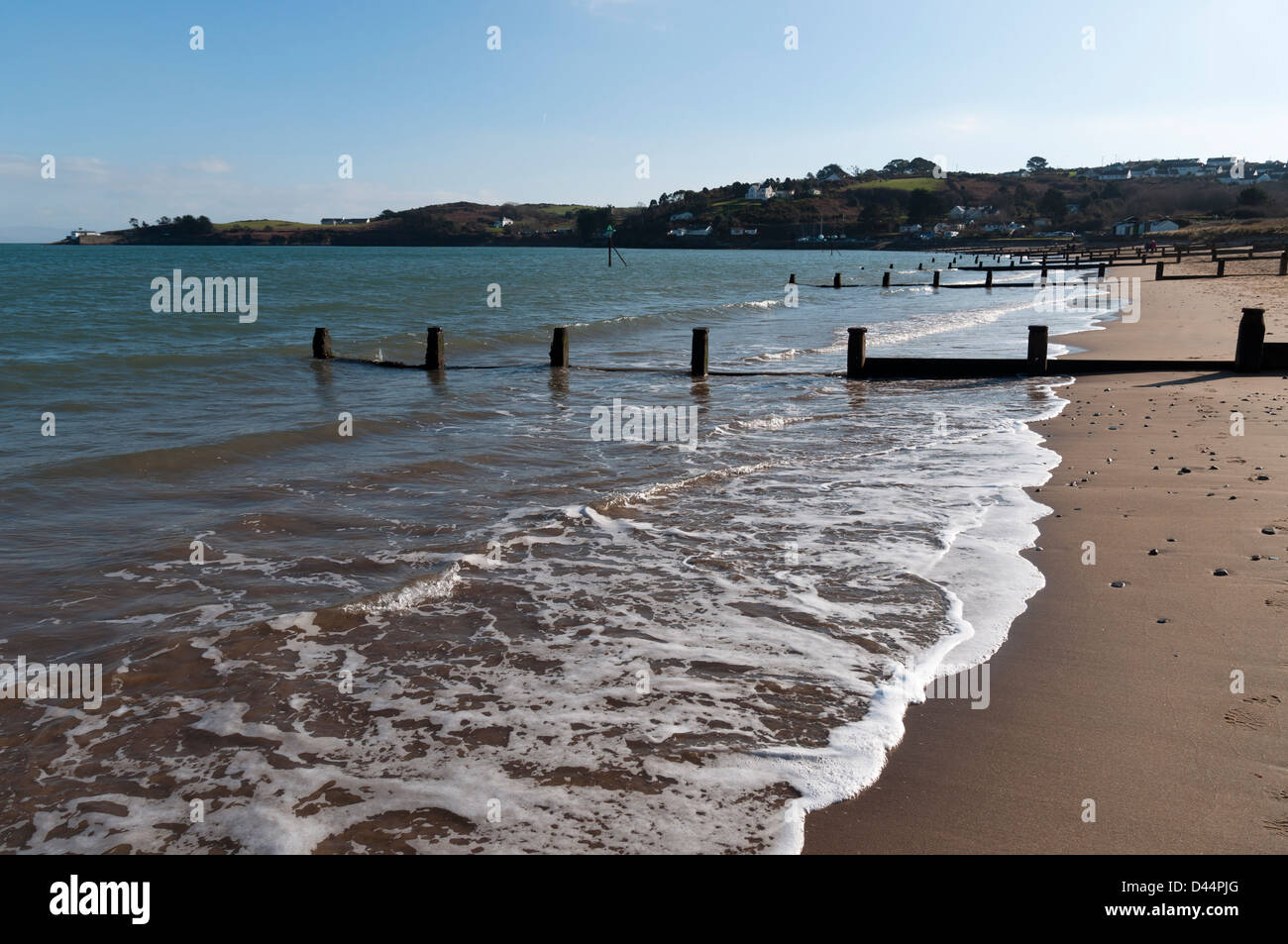 Abersoch beach on the Lleyn peninsula North Wales Stock Photo - Alamy