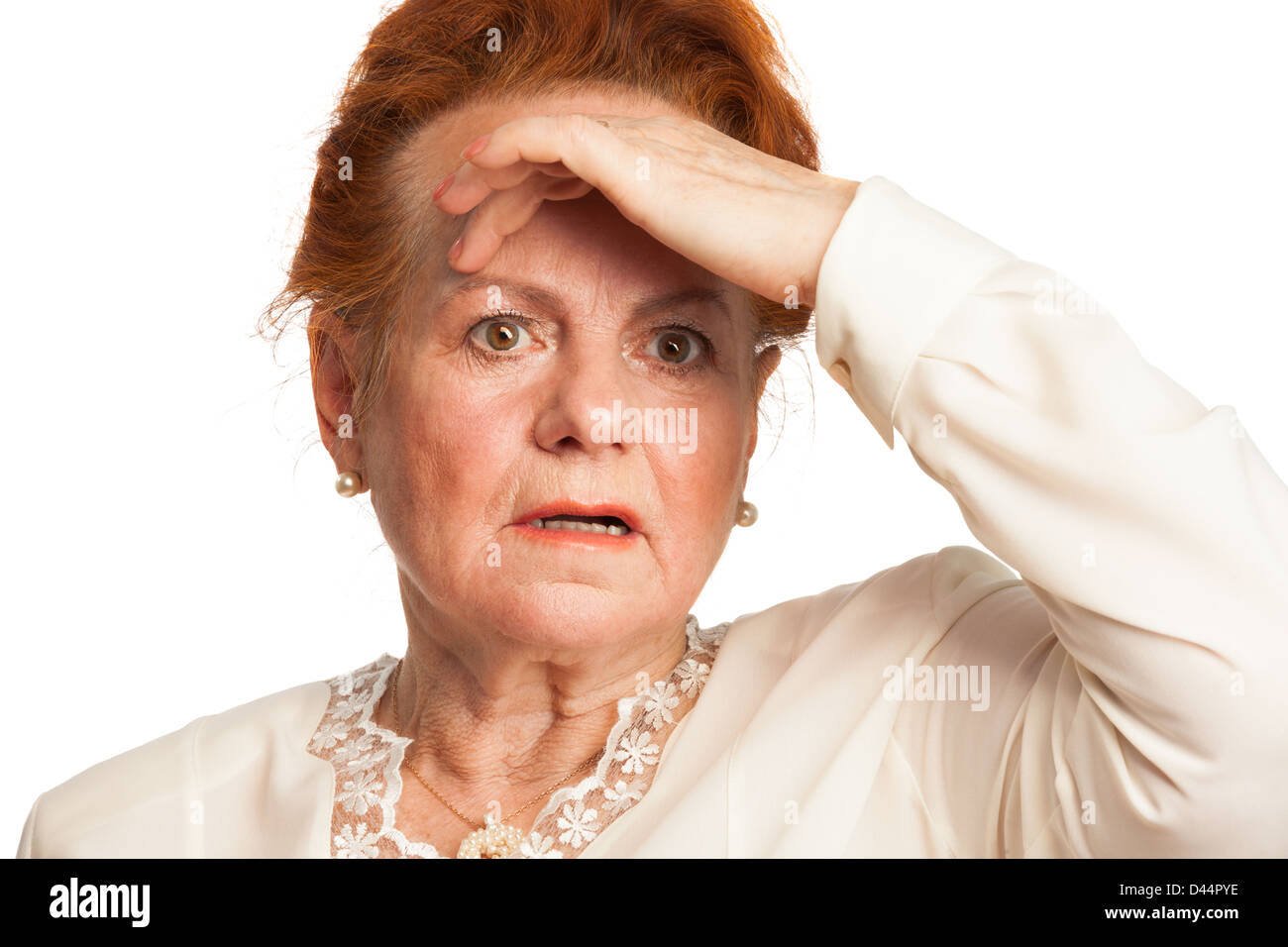 Senior woman memory loss hi-res stock photography and images - Alamy