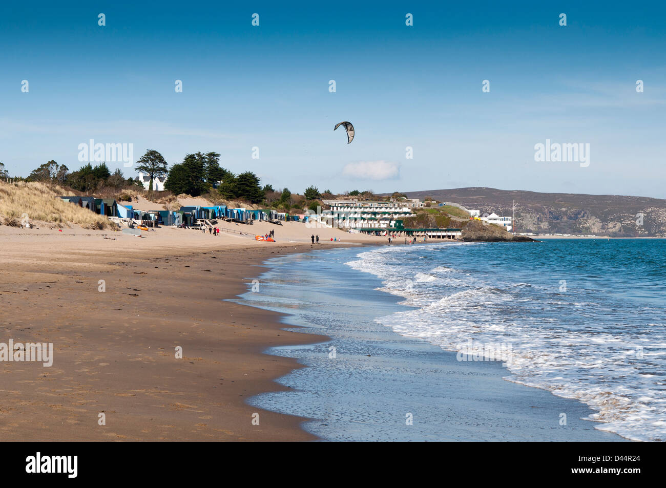 Abersoch beach on the Lleyn peninsula North Wales Stock Photo - Alamy