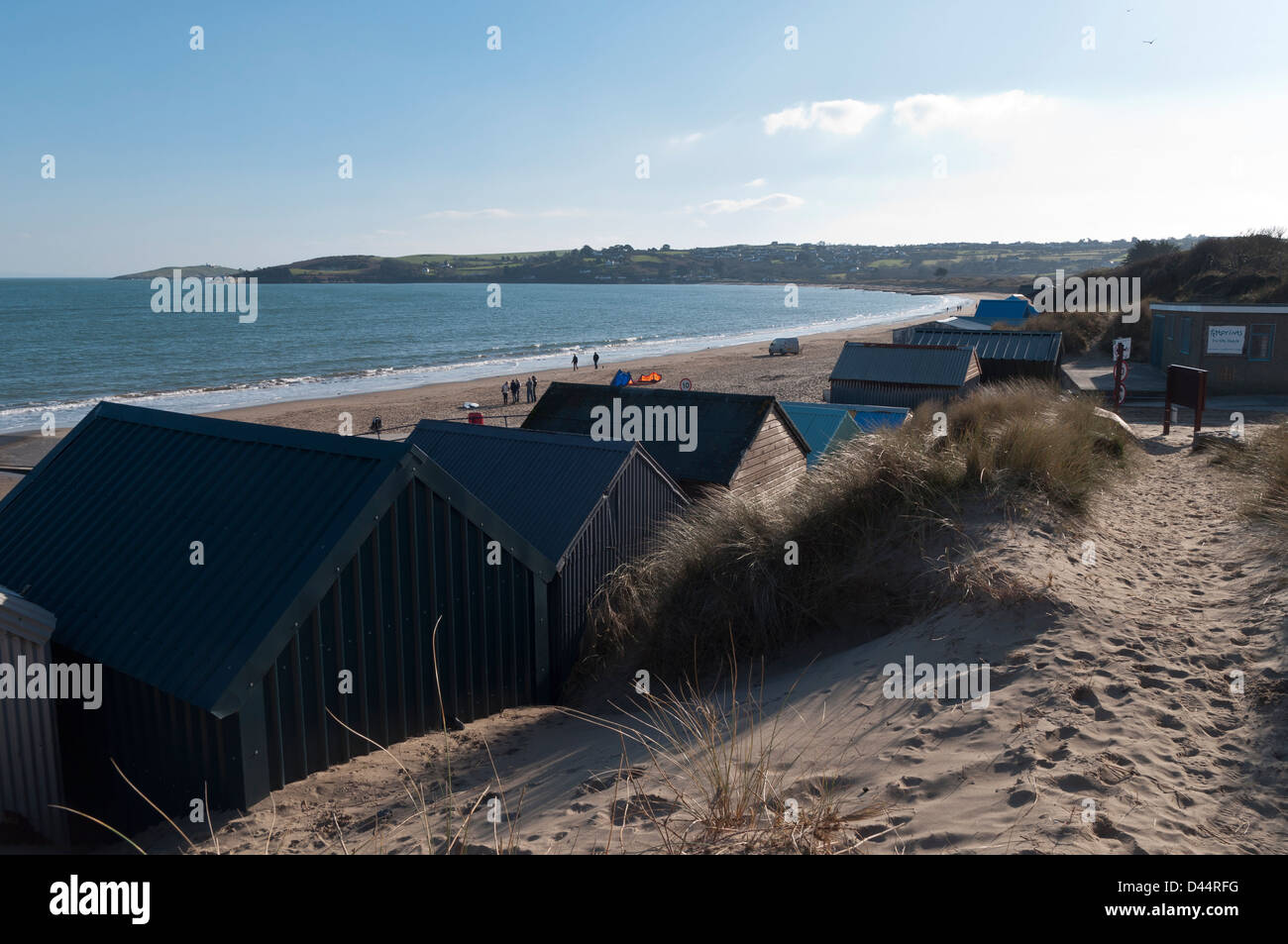 Abersoch beach on the Lleyn peninsula North Wales Stock Photo - Alamy