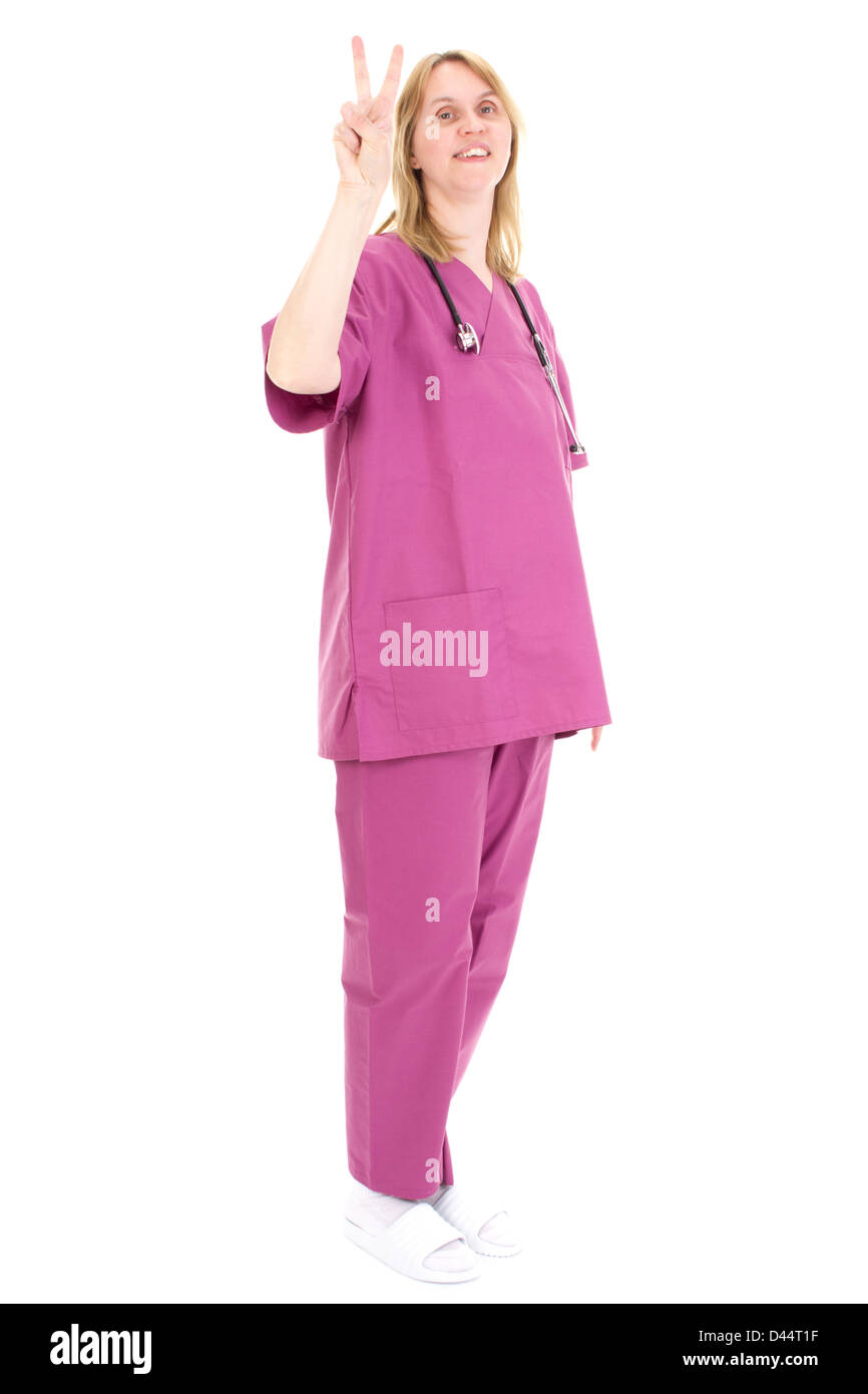 Nurse Cut Out Stock Images & Pictures - Alamy
