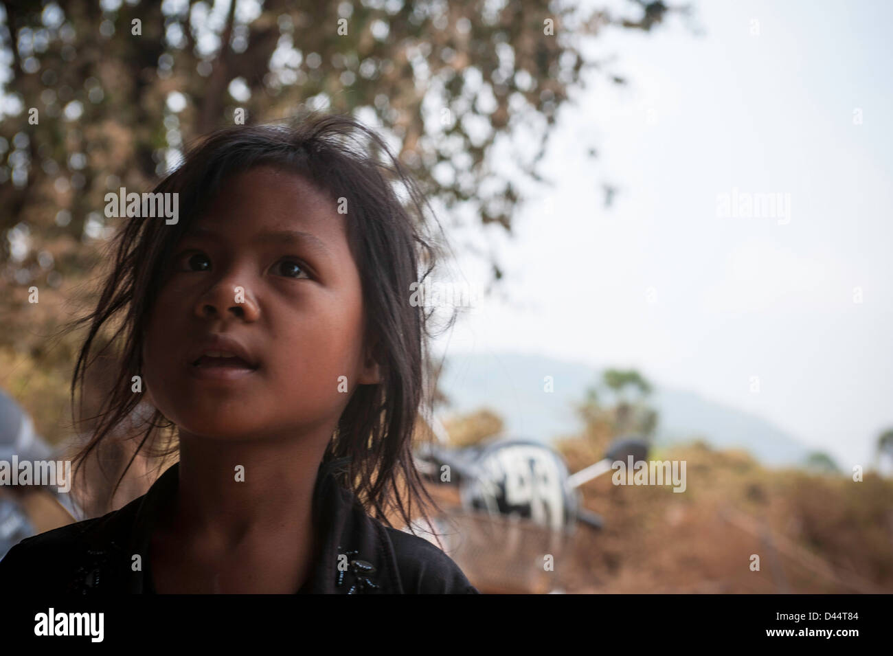 Young tribal girl hi-res stock photography and images - Alamy