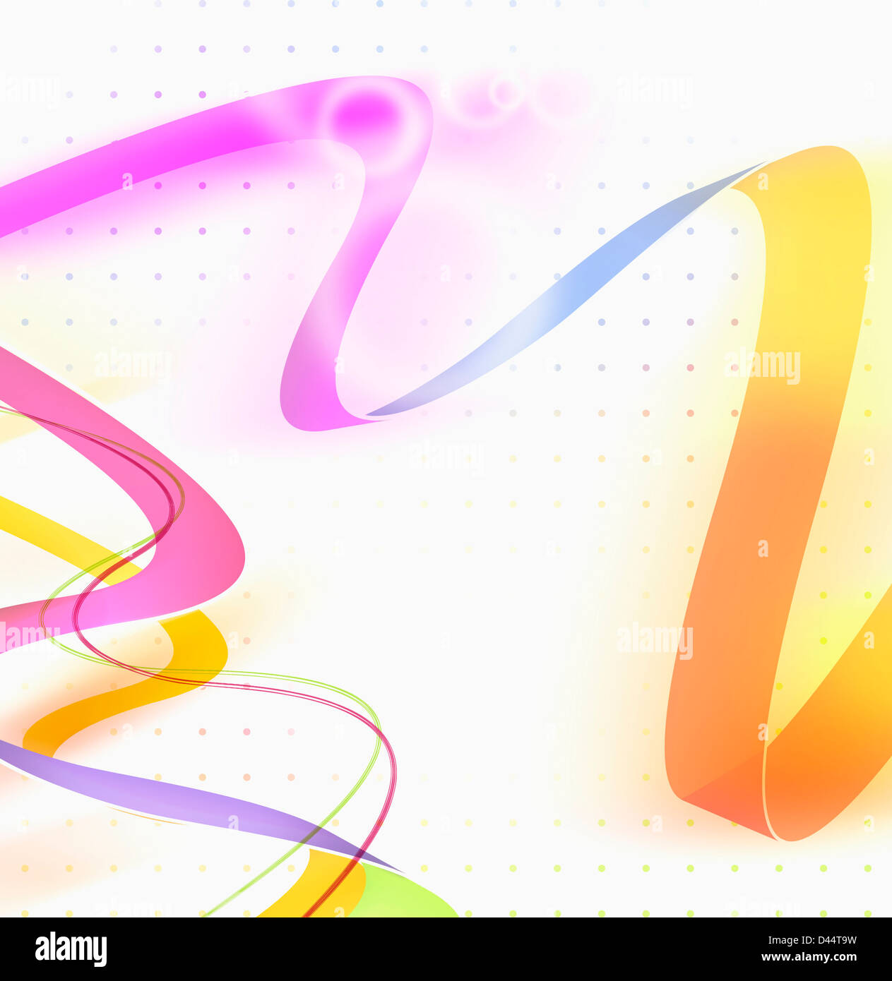 unique design with shape of ribbon lines Stock Photo - Alamy