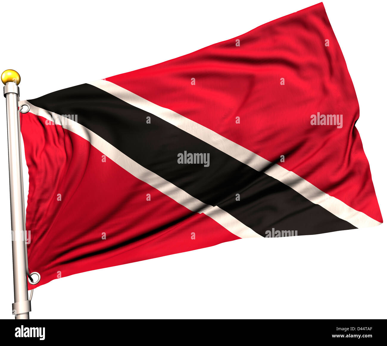 Flag Of Trinidad And Tobago Stock Photos & Flag Of Trinidad And Tobago ...