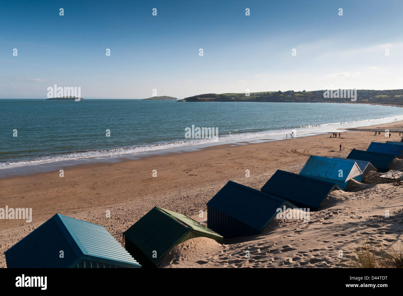 Abersoch beach on the Lleyn peninsula North Wales Stock Photo - Alamy