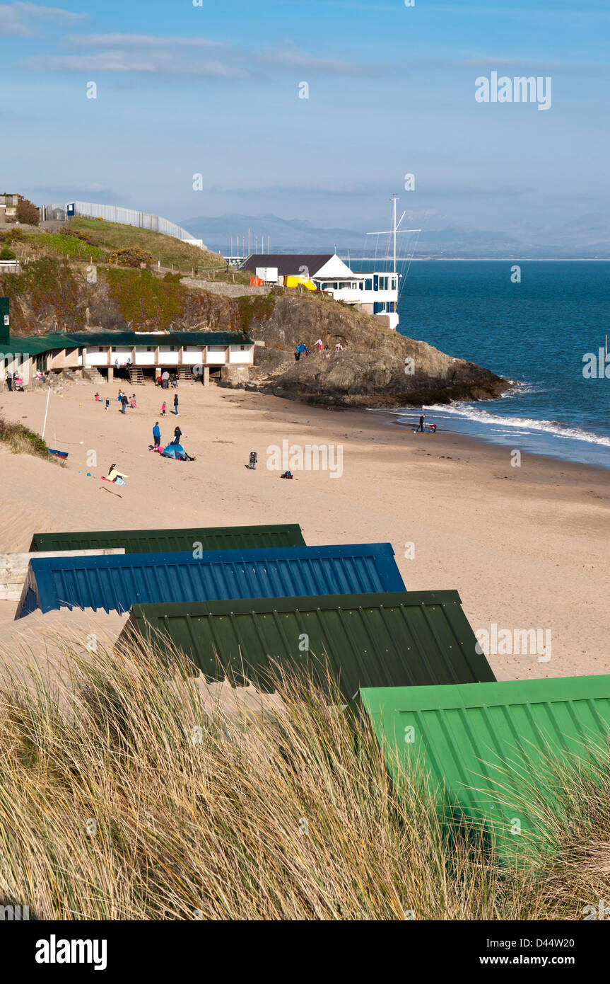 Abersoch beach on the Lleyn peninsula North Wales Stock Photo - Alamy