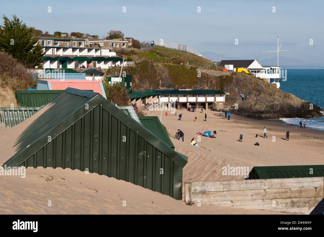 Abersoch beach hi-res stock photography and images - Alamy