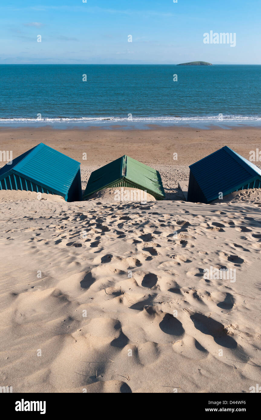 Abersoch beach on the Lleyn peninsula North Wales Stock Photo - Alamy