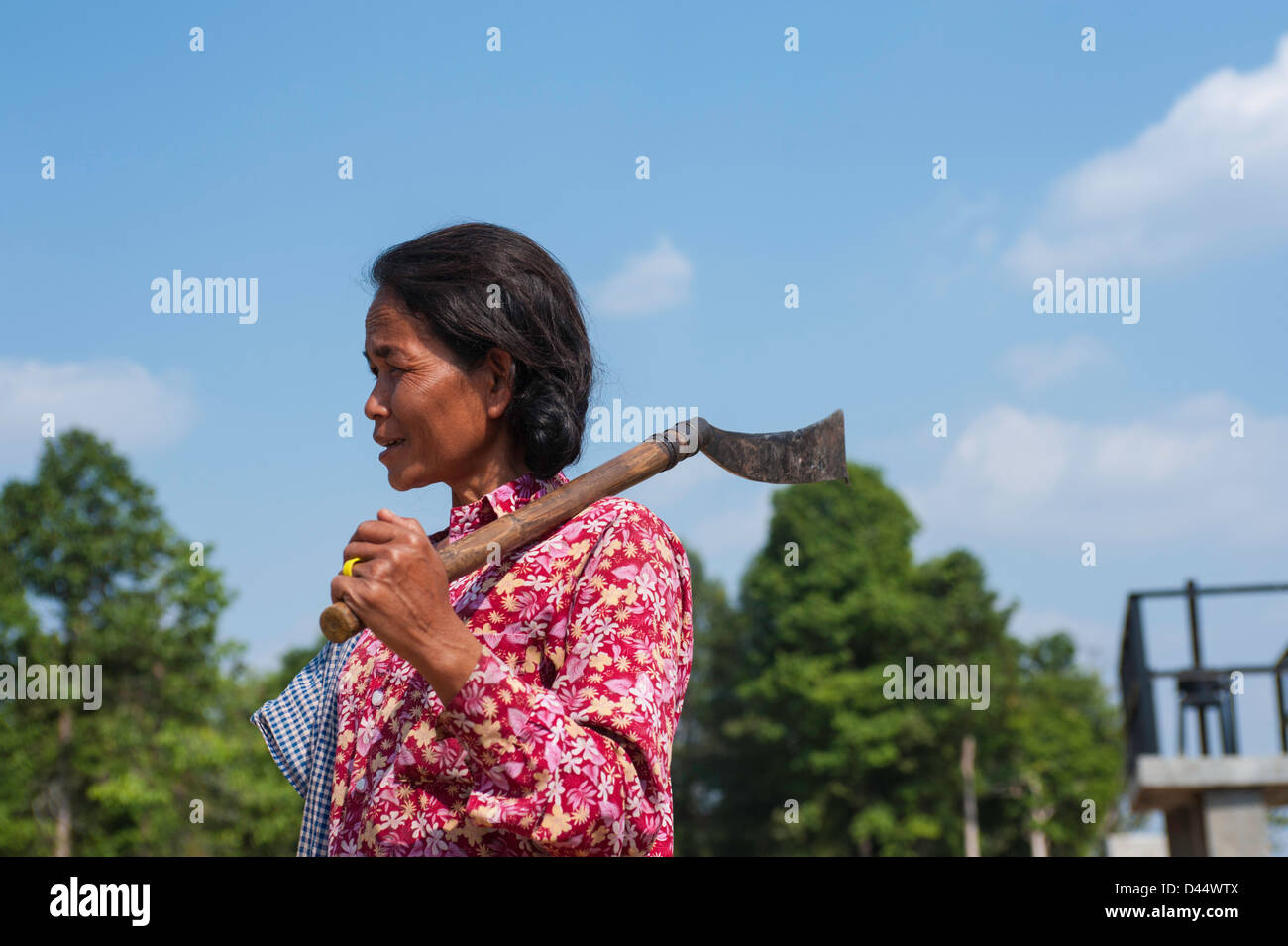 Peasant village woman cambodia hi-res stock photography and images - Alamy