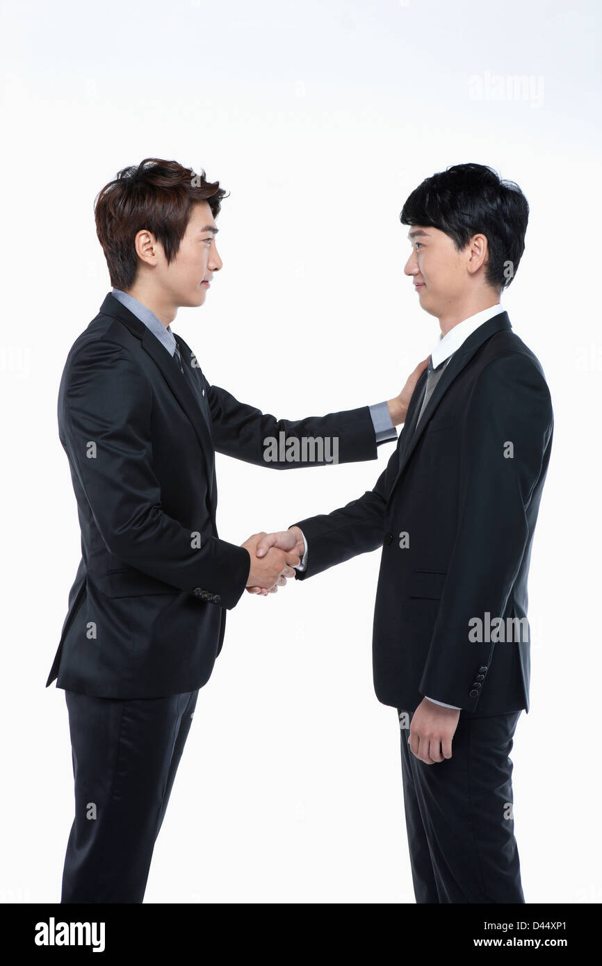 Shaking hand speaker hi-res stock photography and images - Alamy