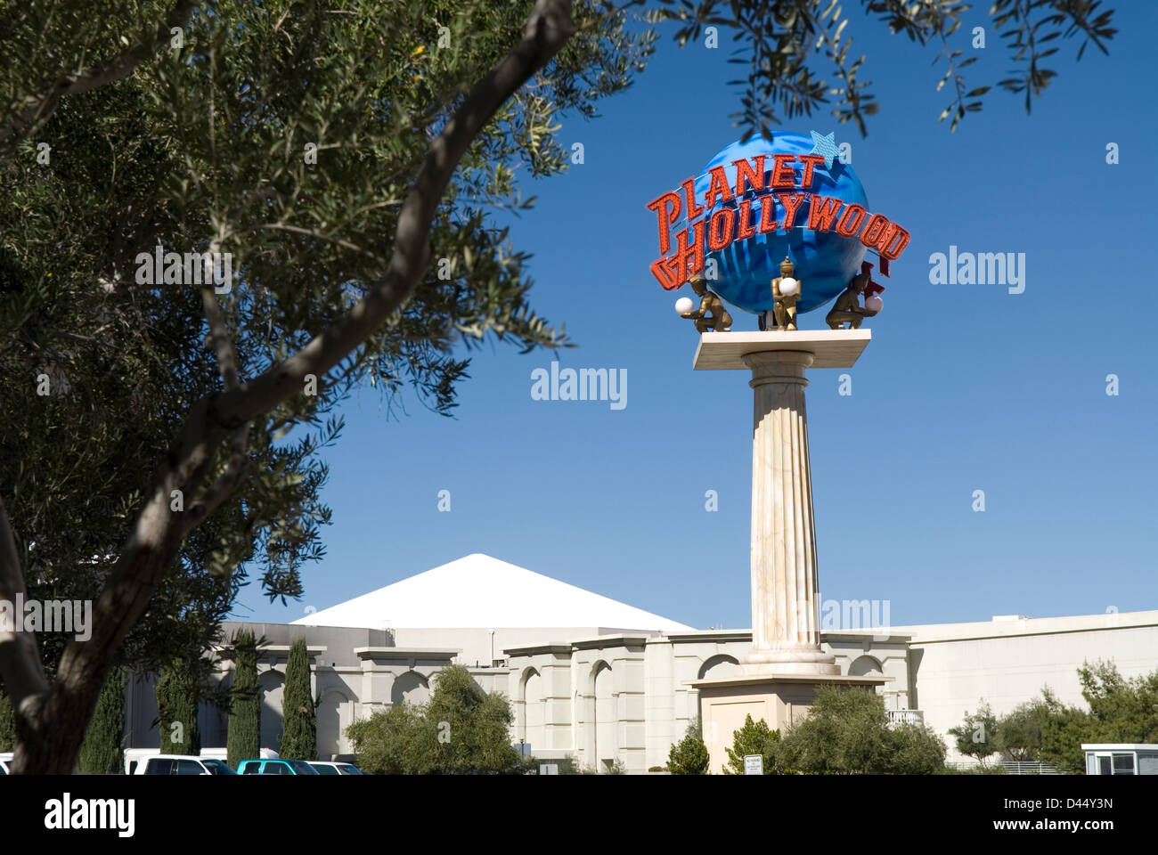 Planet Hollywood sign Las Vegas Nevada USA Stock Photo - Alamy