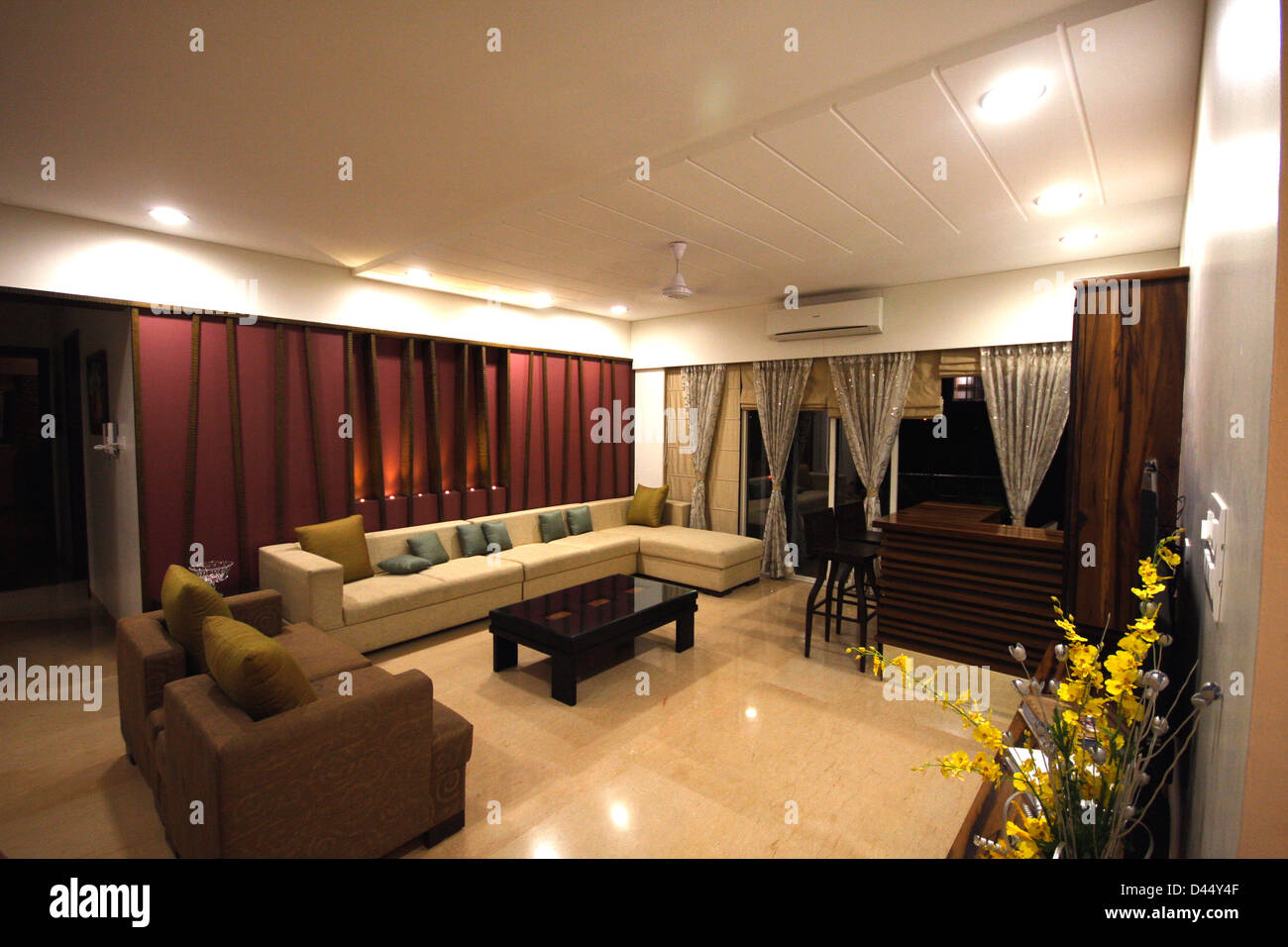 Interiors of a residence Stock Photo - Alamy