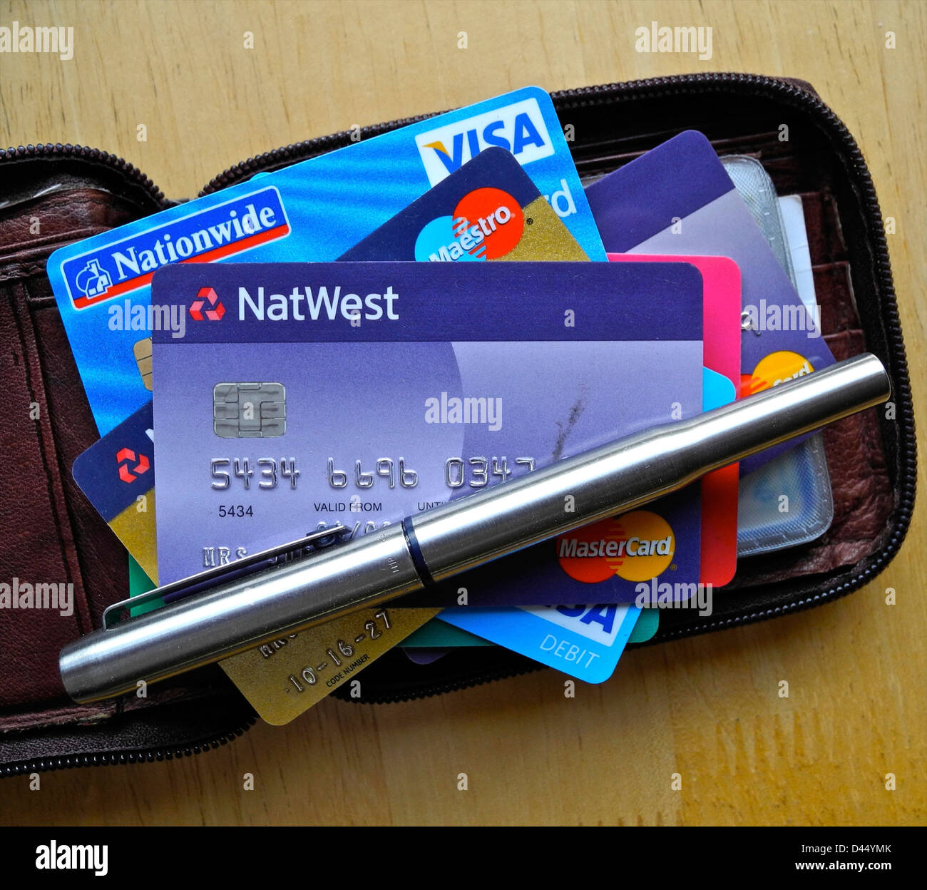 CREDIT CARDS CREDITCARDS Banking Cards banks Stock Photo - Alamy