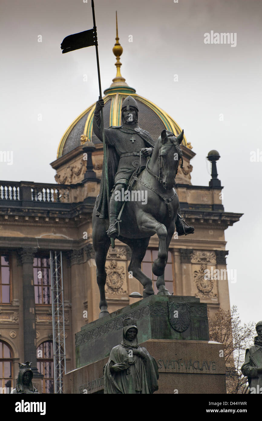 King wenceslas portrait prague hi-res stock photography and images - Alamy
