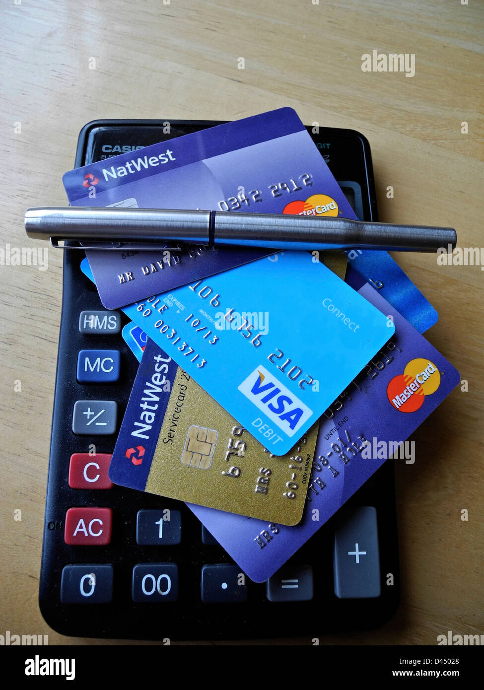 CREDIT CARDS CREDITCARDS Banking Cards banks Stock Photo - Alamy