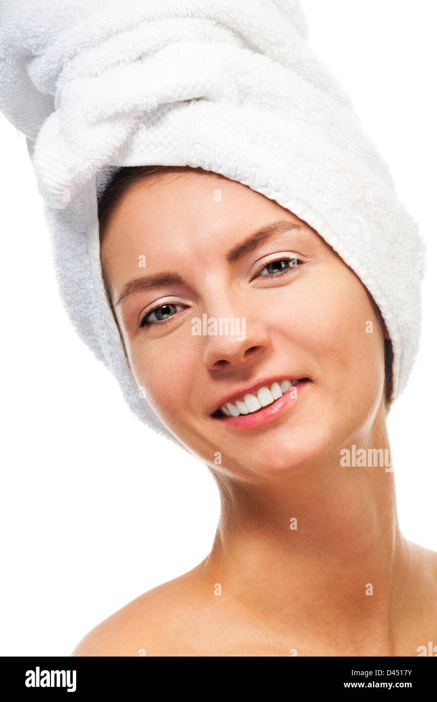 Woman wet body after bath hi-res stock photography and images - Alamy