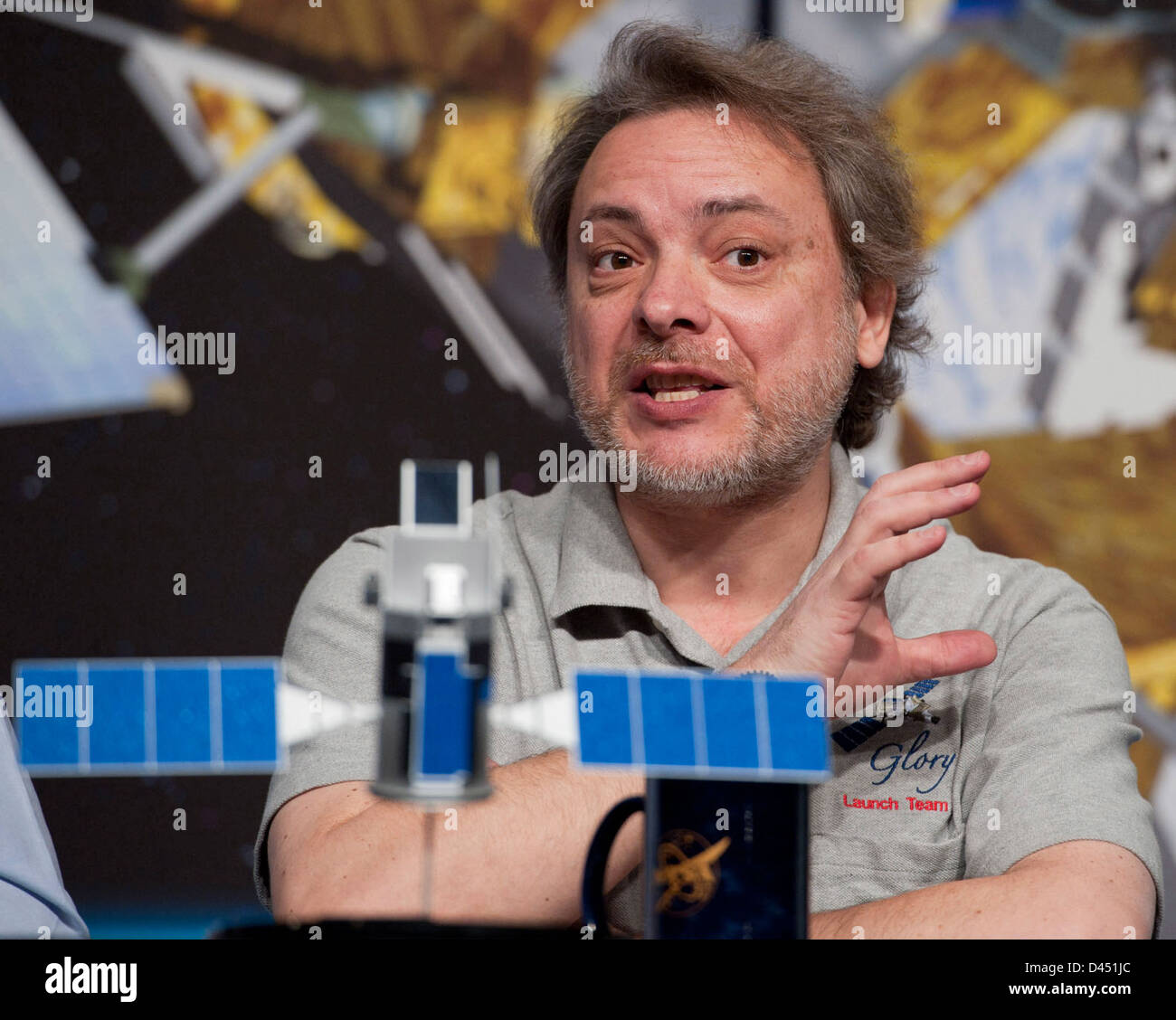 NASA held a press conference for the GLORY mission, focused on Earth ...