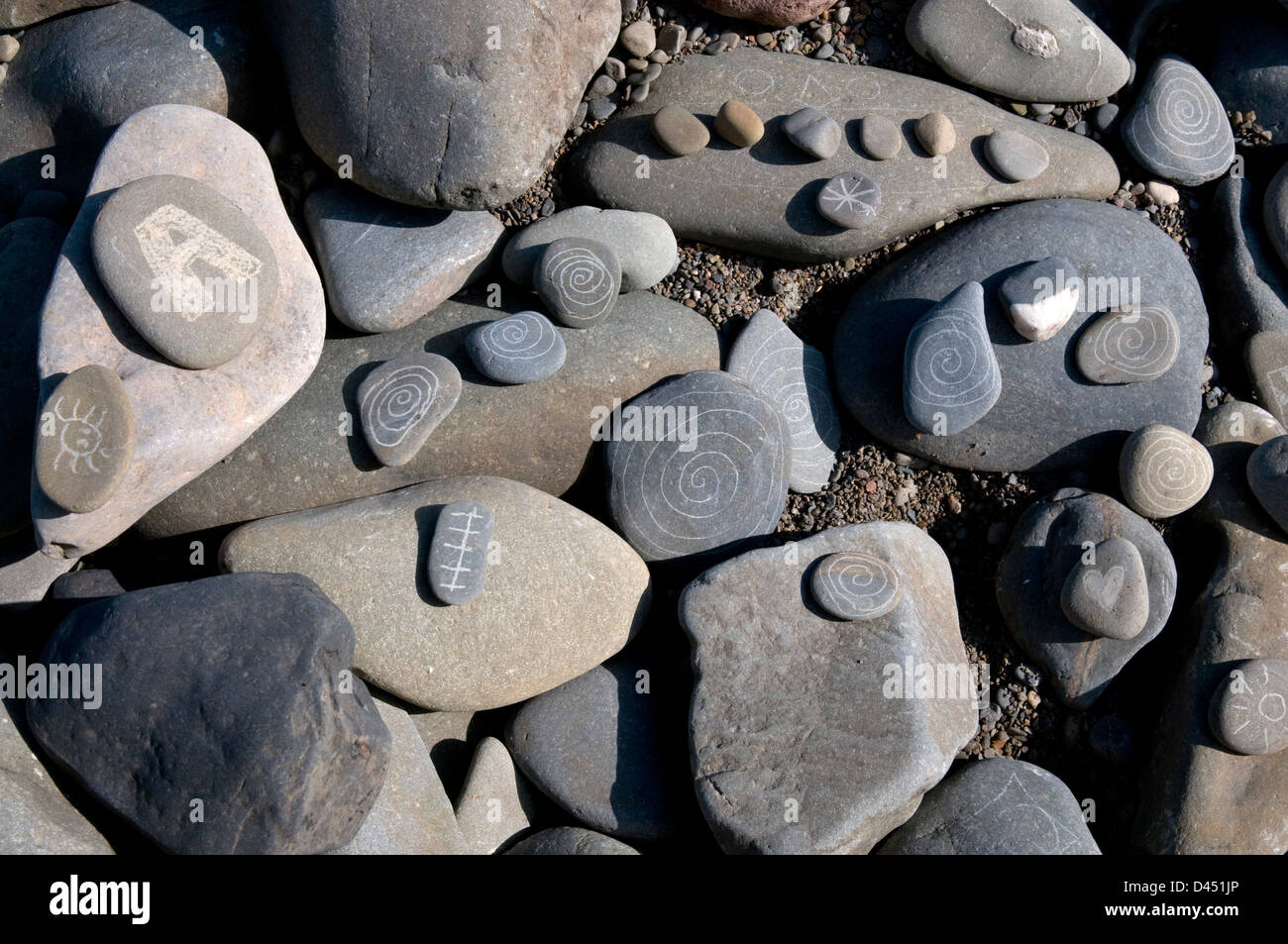 Beach stones art hi-res stock photography and images - Alamy