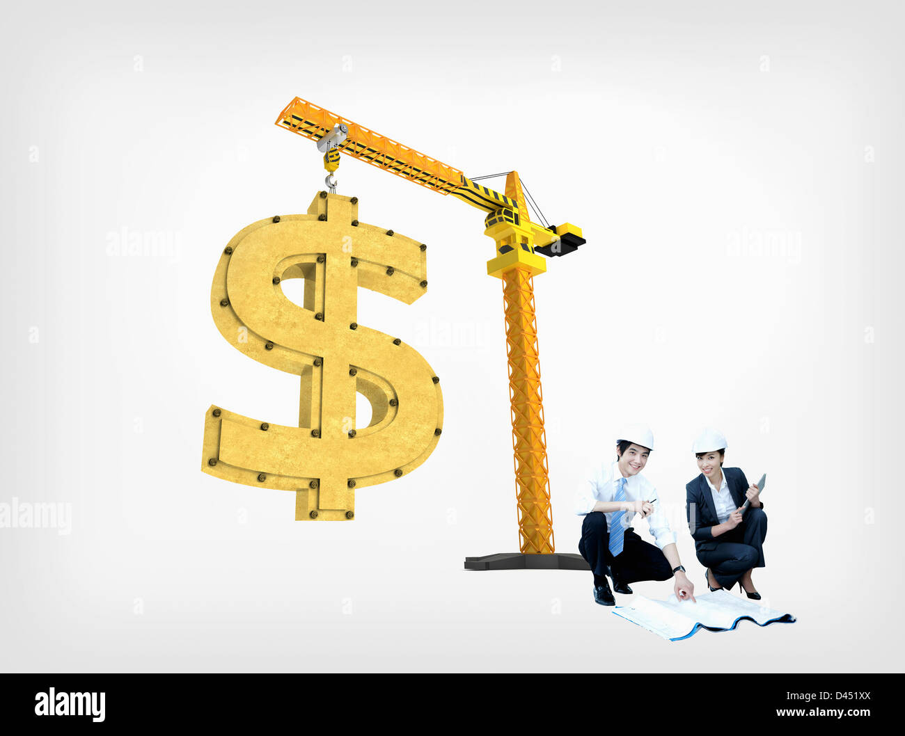 Construction crane cut out hi-res stock photography and images - Alamy