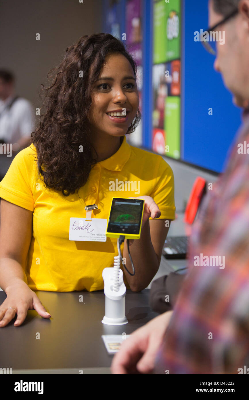 Hanover, Germany. 5th March 2013. The world's largest computer expo ...