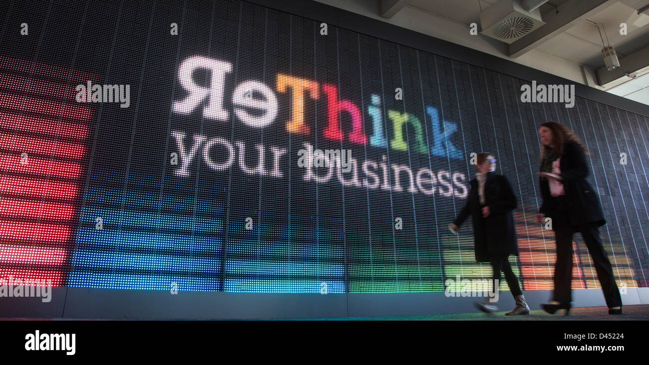 Worlds largest computer expo hi-res stock photography and images - Alamy