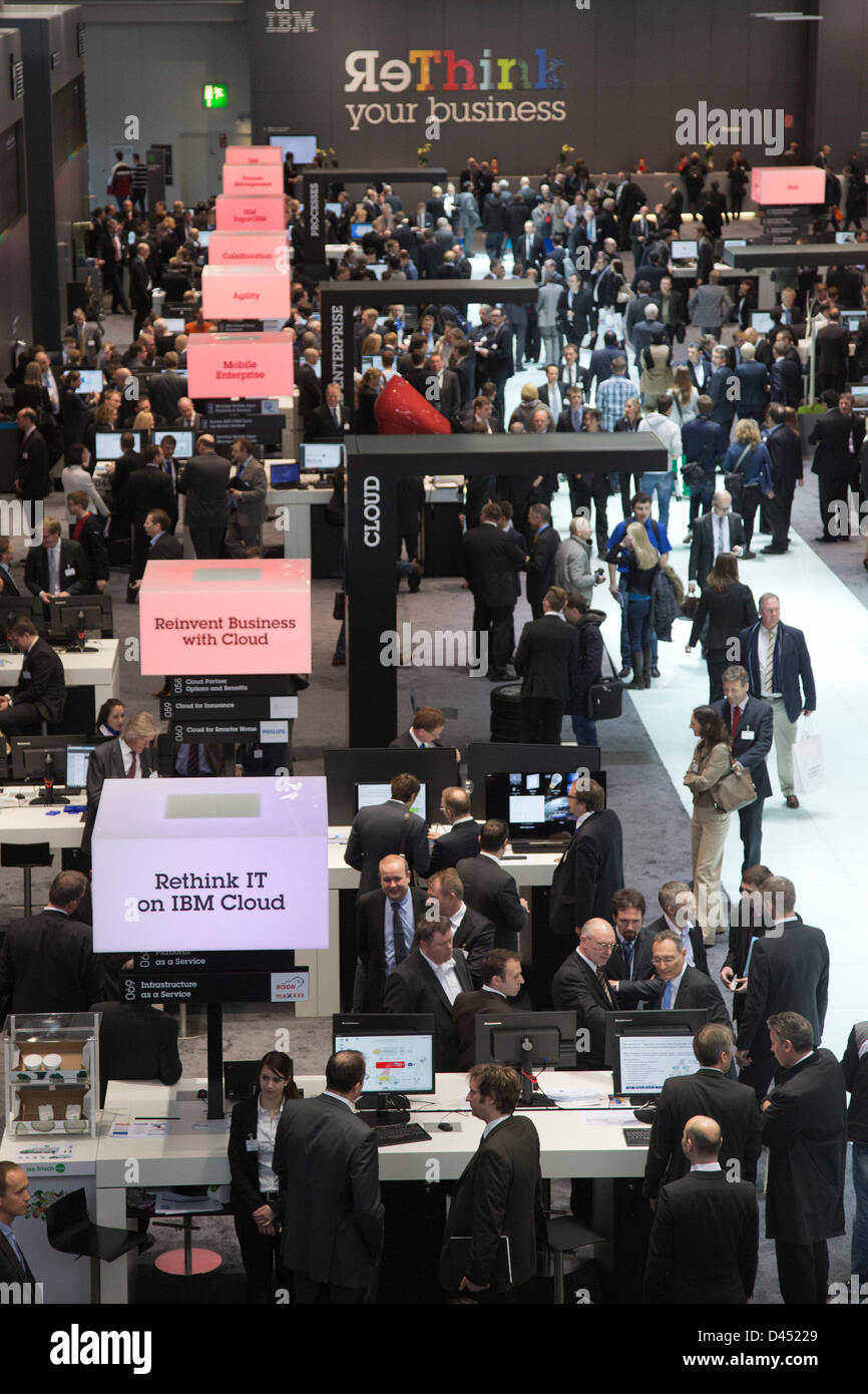 Worlds largest computer expo hi-res stock photography and images - Alamy