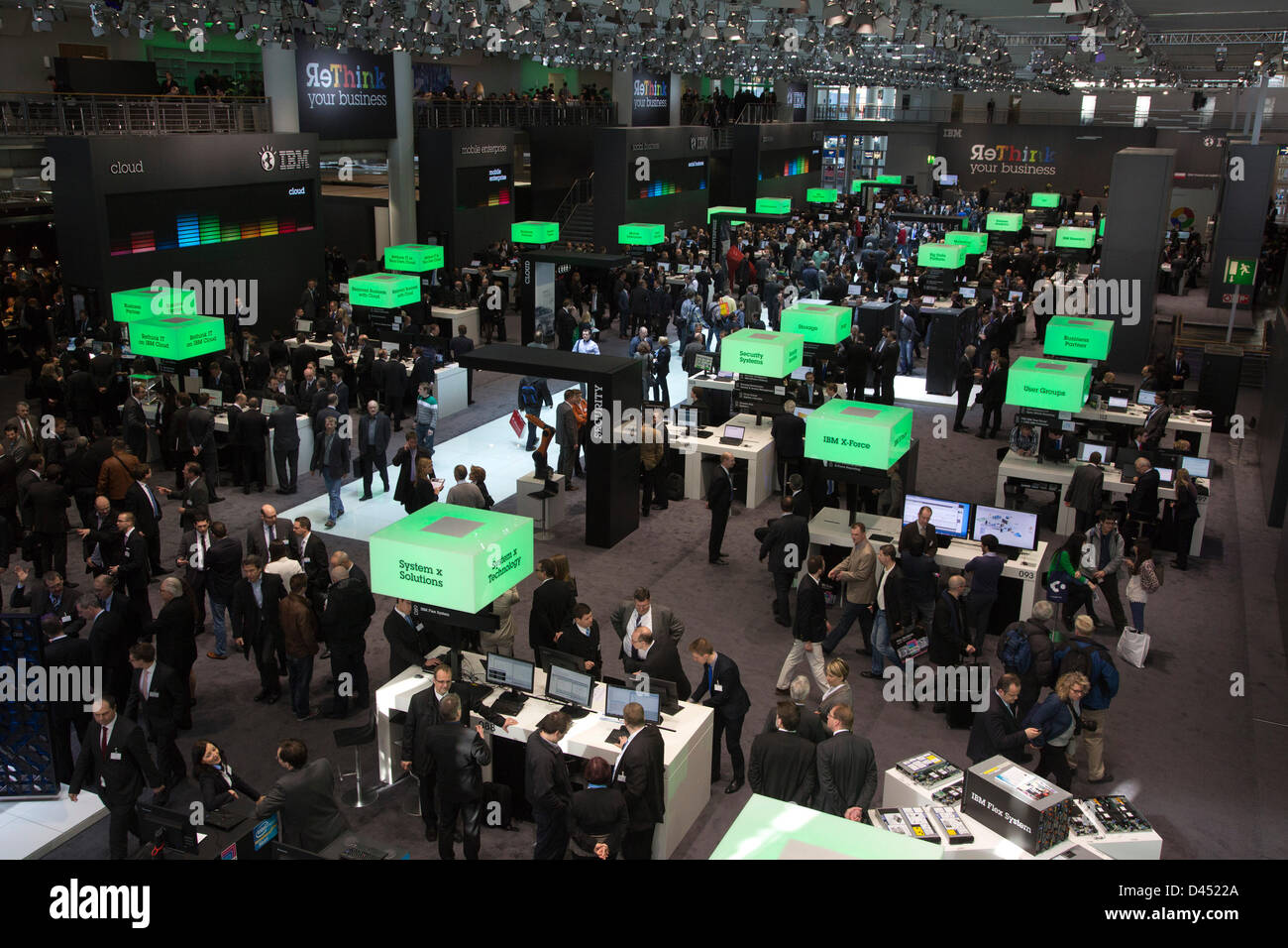 Worlds largest computer expo hi-res stock photography and images - Alamy