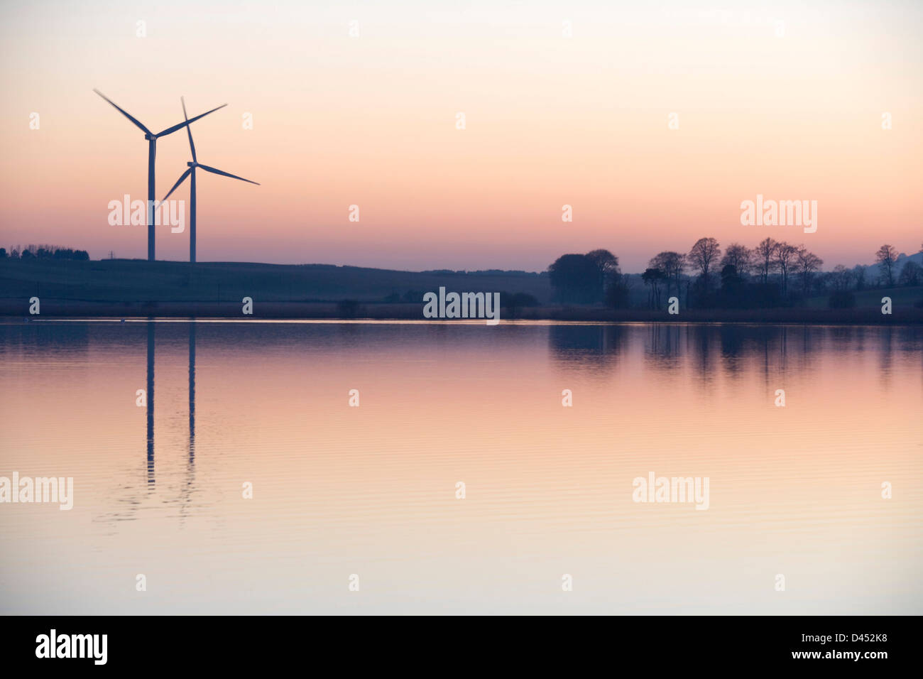 Little Raith Wind Farm, Fife Scotland Stock Photo - Alamy