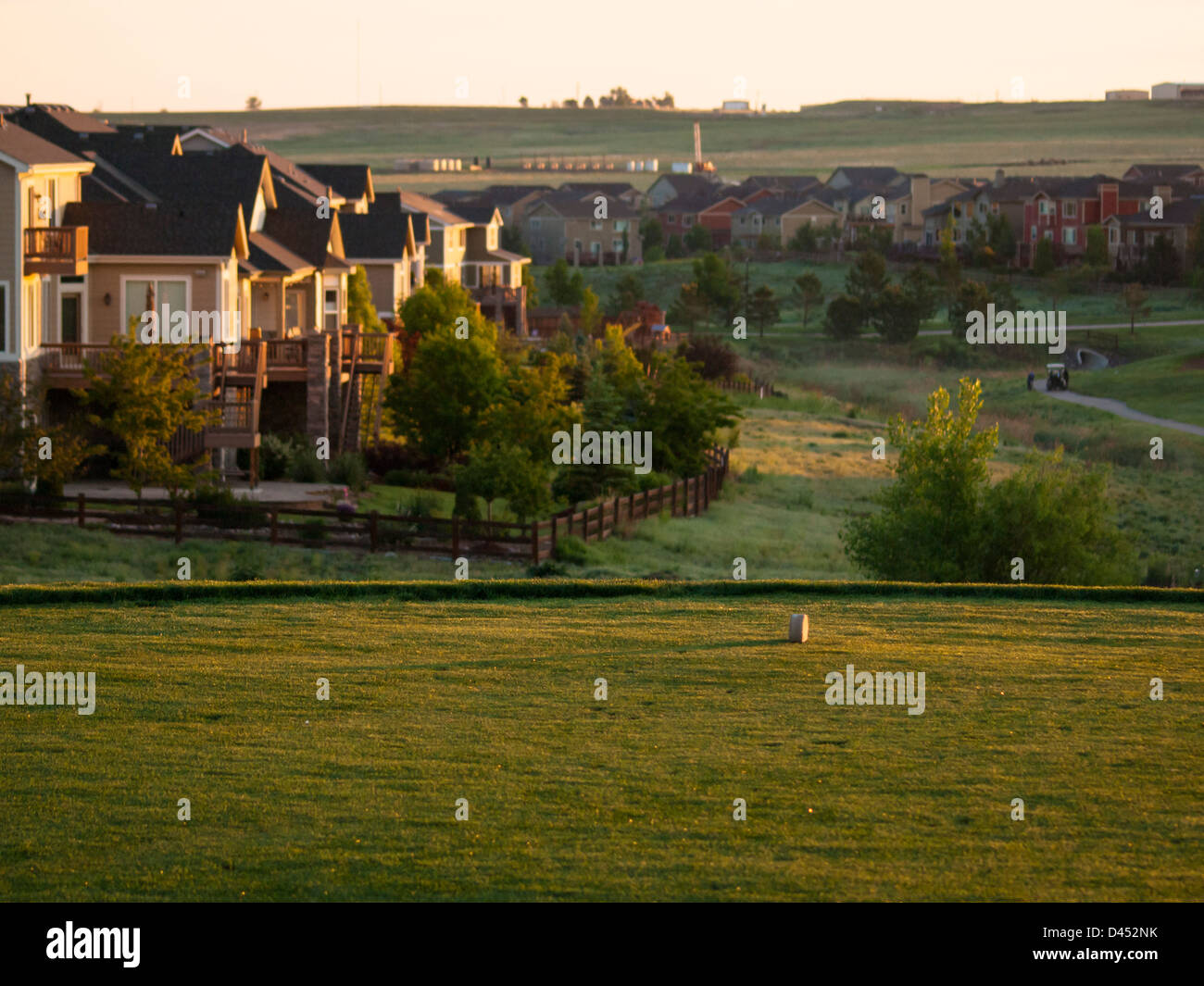 Suburban subdivision in town of Erie, Colorado Stock Photo - Alamy