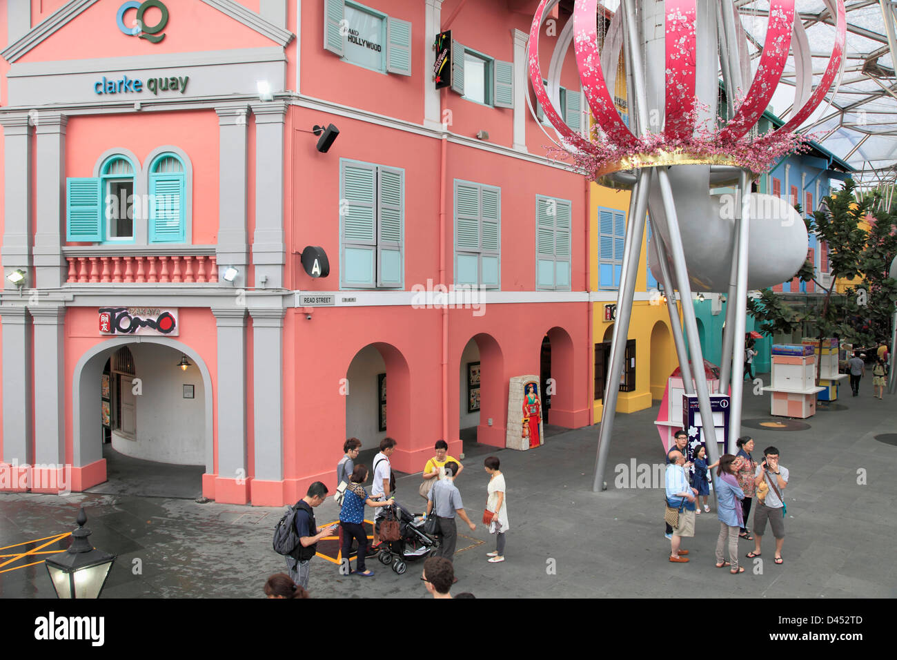 Singapore clarke quay hi-res stock photography and images - Alamy