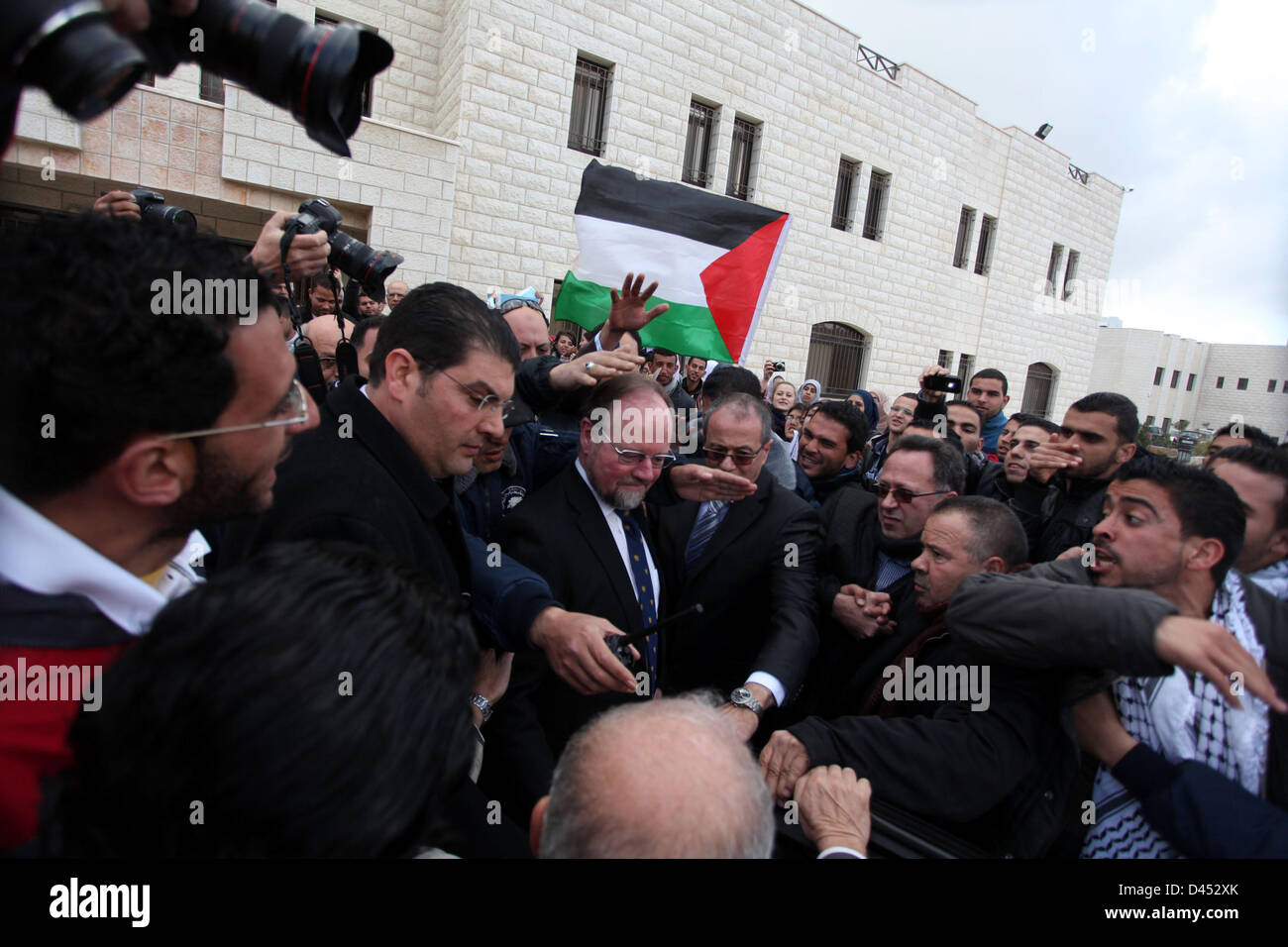 March 5, 2013 - Ramallah, West Bank, Palestinian Territory - British ...