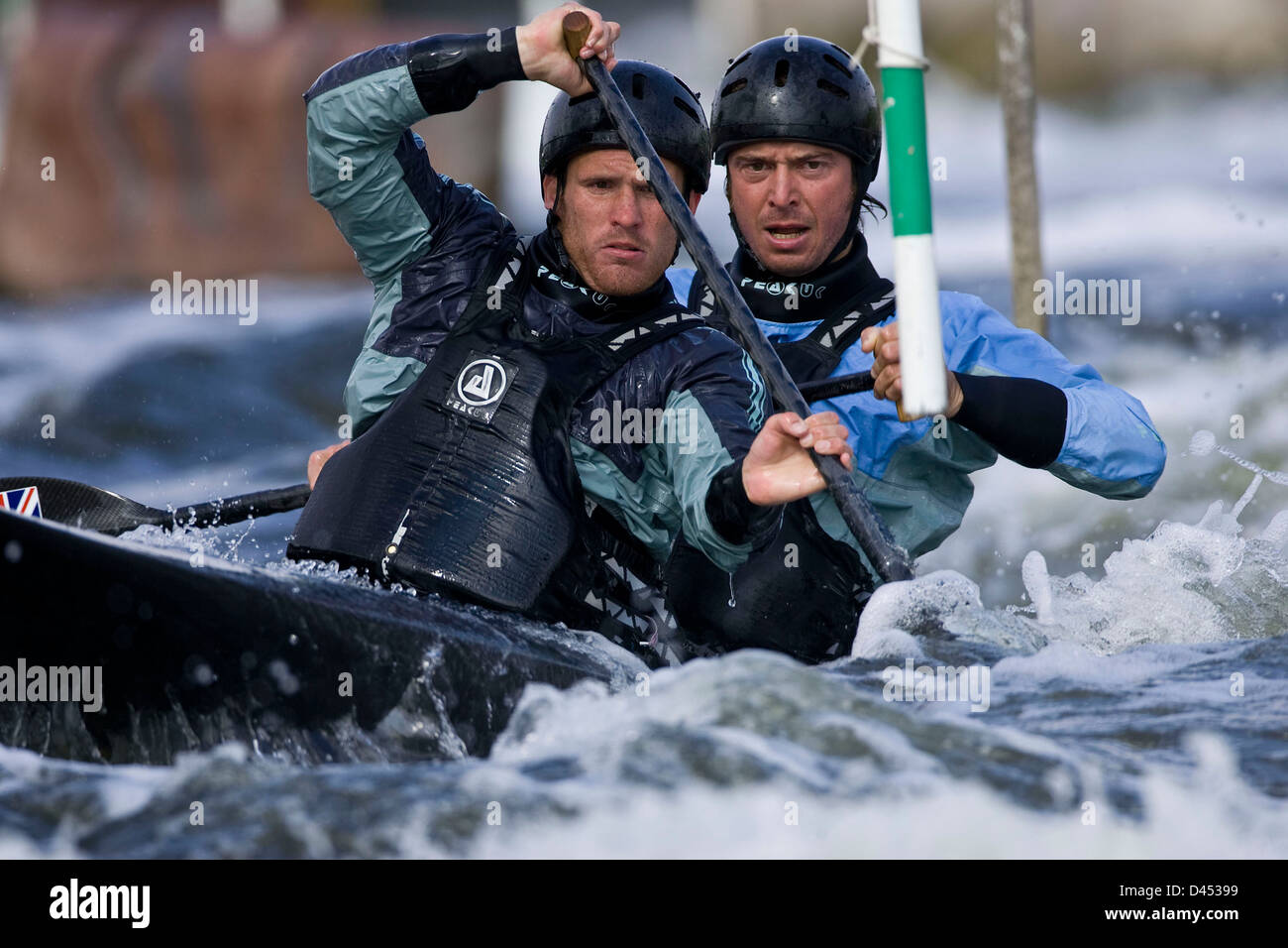 Canoe tandem paddling in hi-res stock photography and images - Alamy