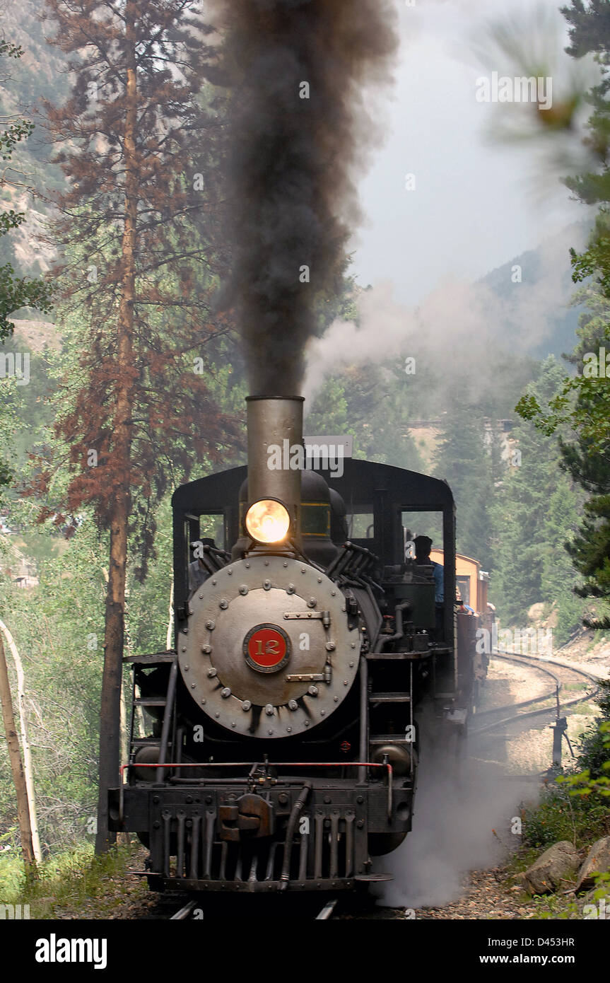 Steam locomotive Georgetown Loop Railroad narrow gauge heritage ...