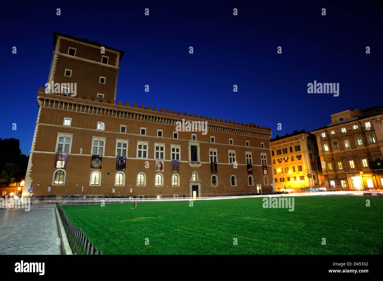 Italy, Rome, Piazza Venezia, Palazzo Venezia Stock Photo - Alamy