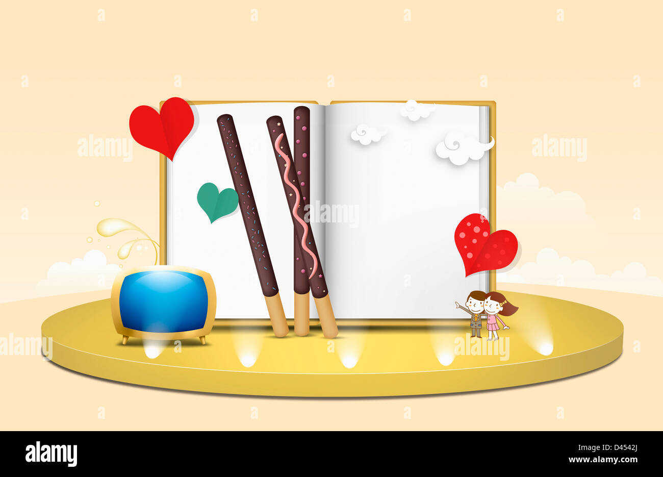 Pepero hi-res stock photography and images - Alamy